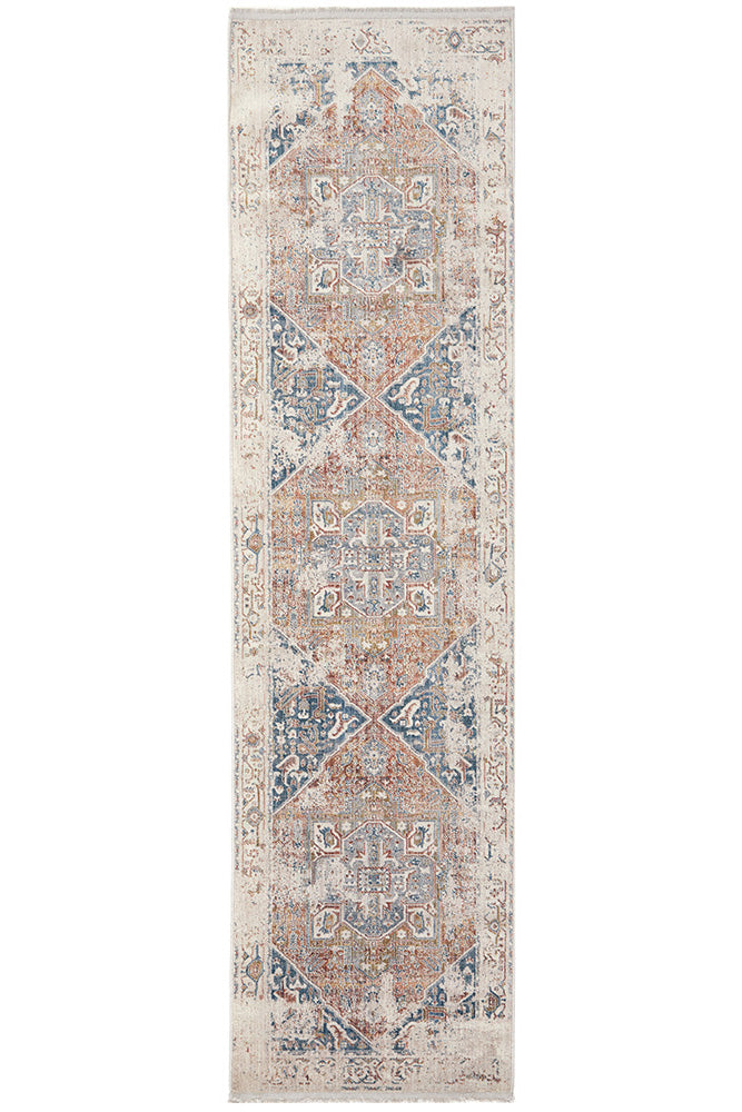 Heriz Ivory Runner Rug – Rug Culture